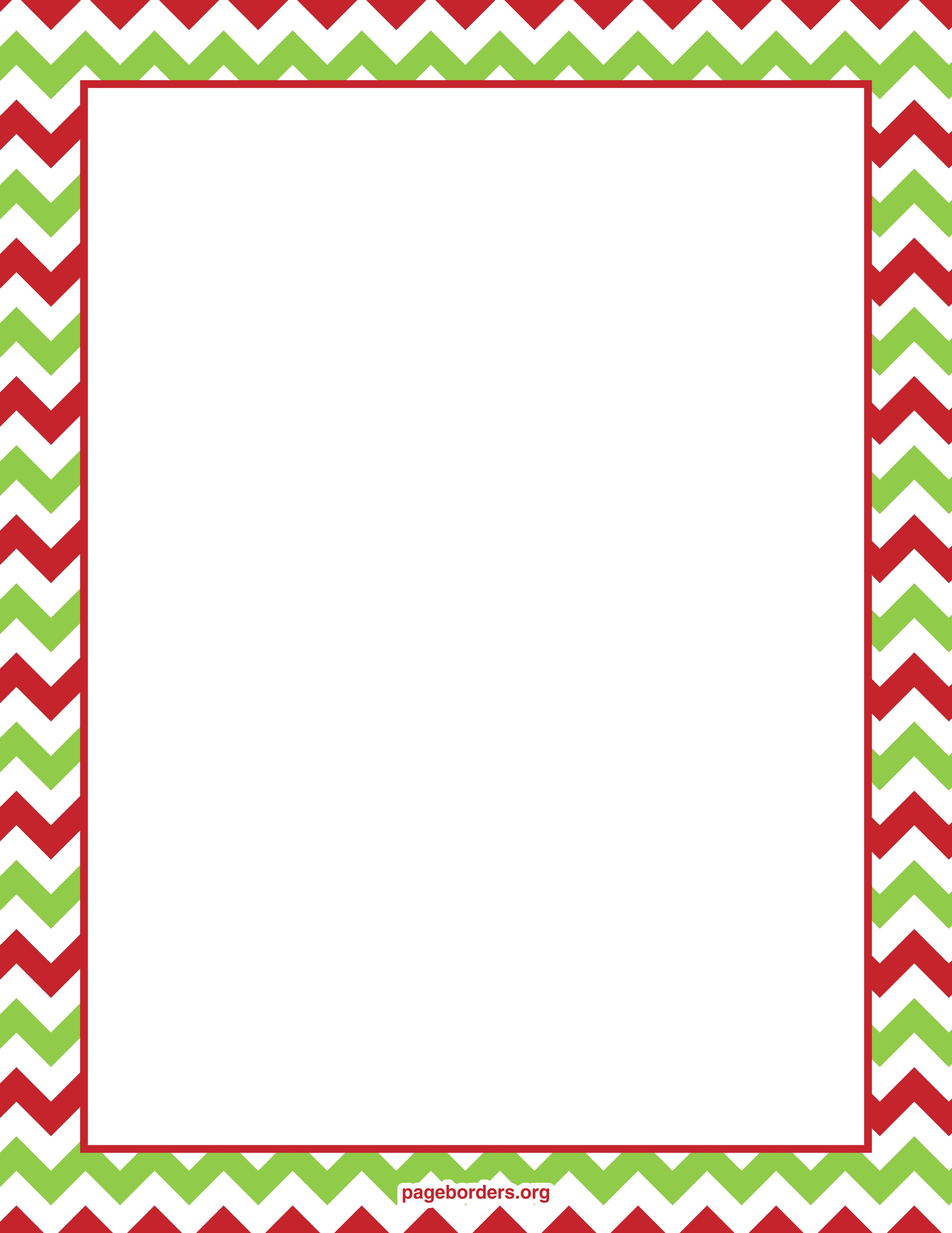 Christmas Border Printable Customize And Print