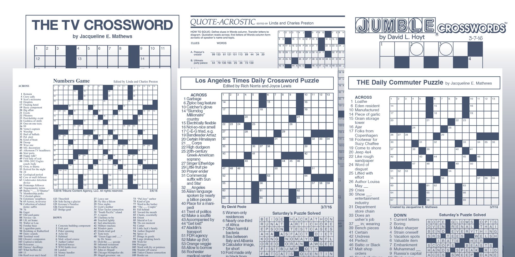 Printable Newspaper Crossword Puzzles For Free Free Printable